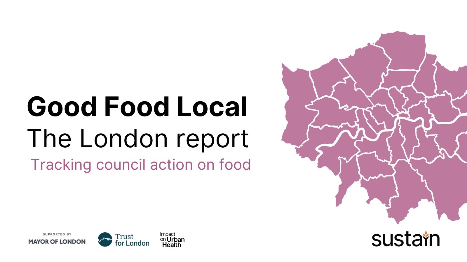 Research partner wanted to evaluate Good Food Local programme in London ...