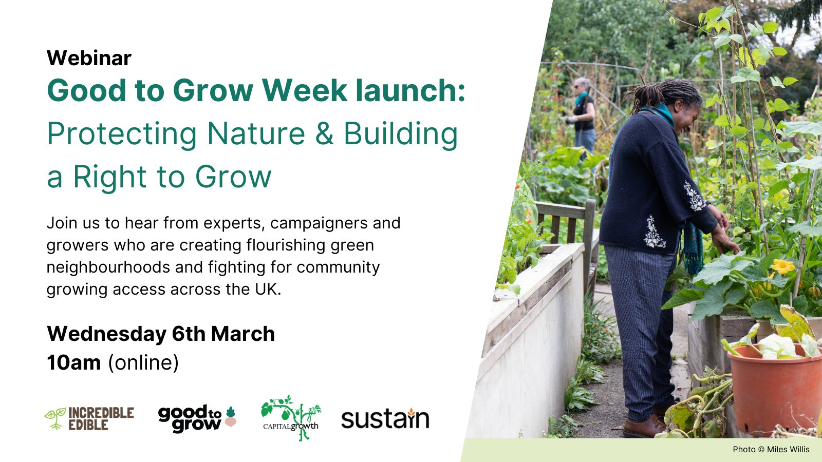 Good to Grow Week launch: Protecting nature and building a Right to ...