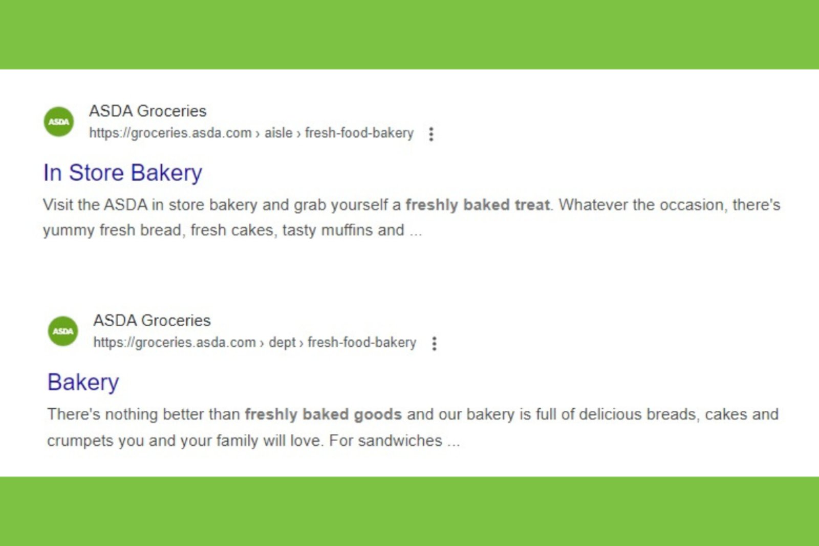 Asda taken to task over ‘freshly baked’ claim | Sustain