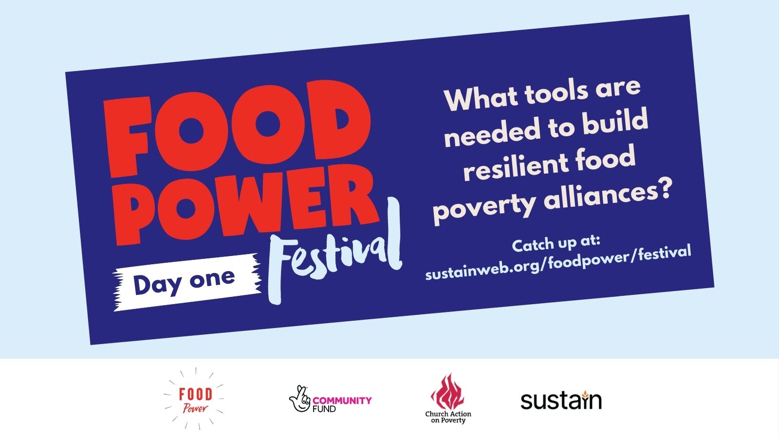 What tools are needed to build resilient food poverty alliances? | Sustain